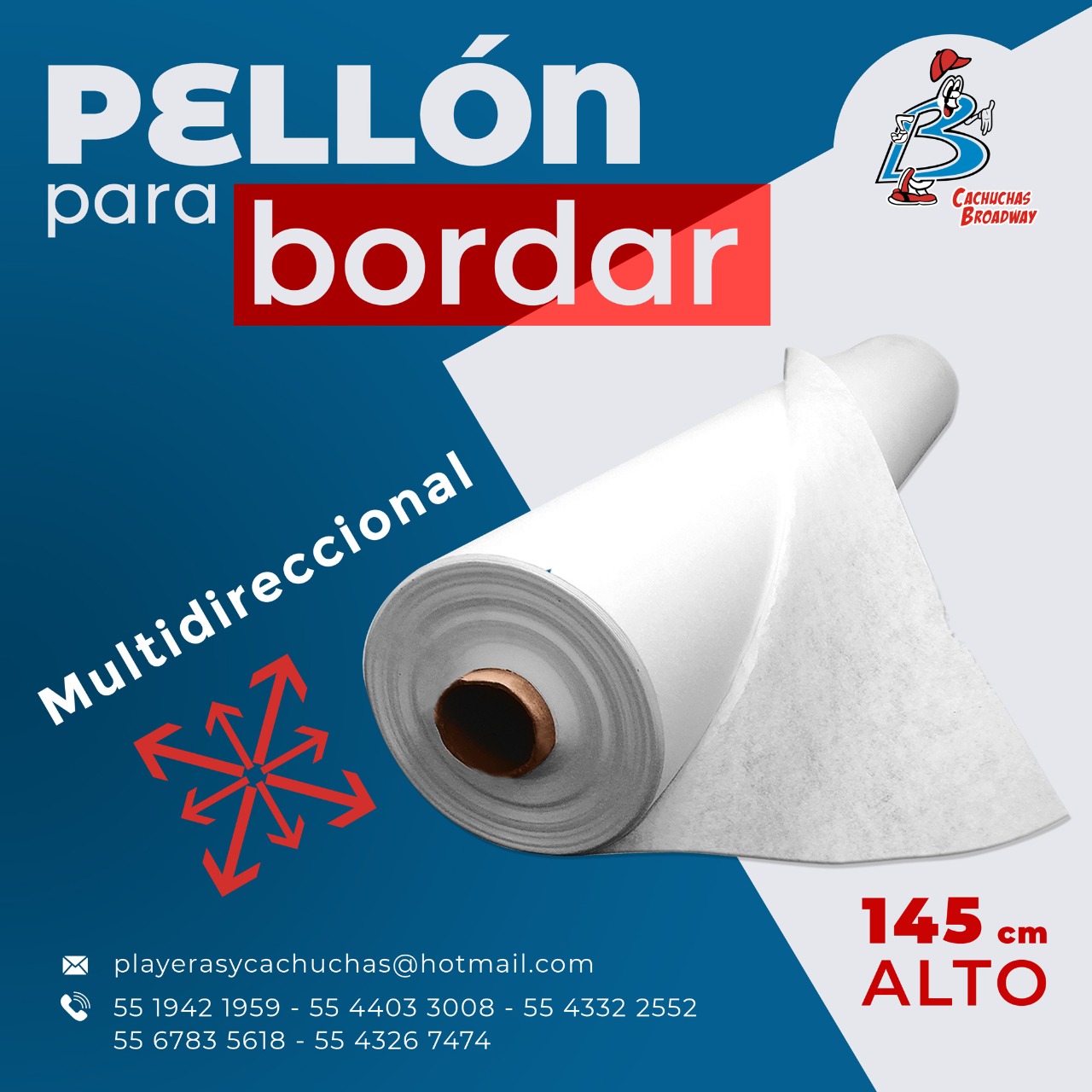 pellon multidireccional